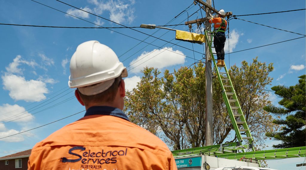 Overhead Electrical Cable Installation Sydney
